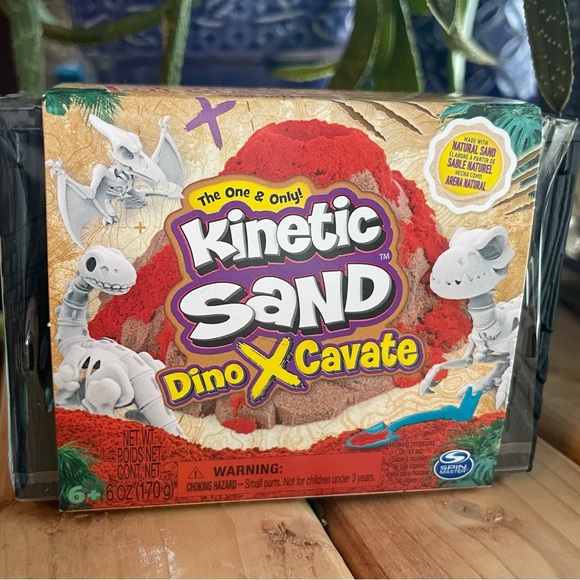 kinetic sand | Toys | Kinetic Sand Dino X Cavate | Poshmark